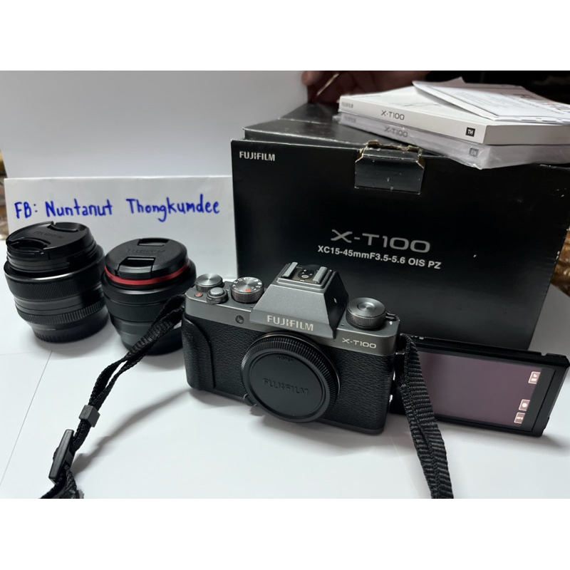กล้อง Fuji X-T100 พร้อมเลนส์ 15-45 | Shopee Thailand