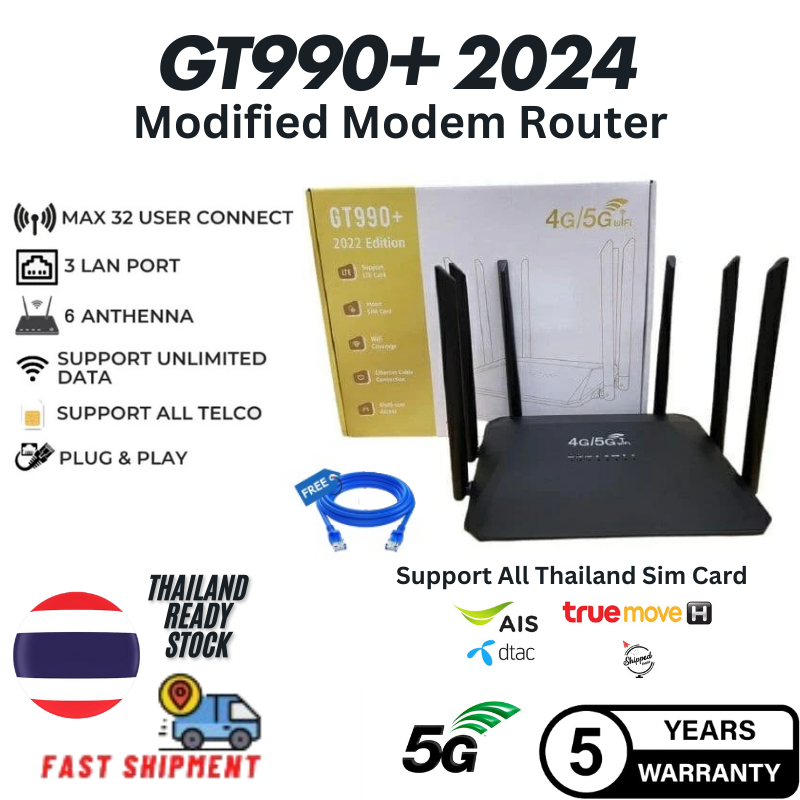 เราเตอร์ WiFi เราเตอร์ซิมการ์ด GT990/GT880/CPE PRO เราเตอร์ 4G/5G ทำงาน ...