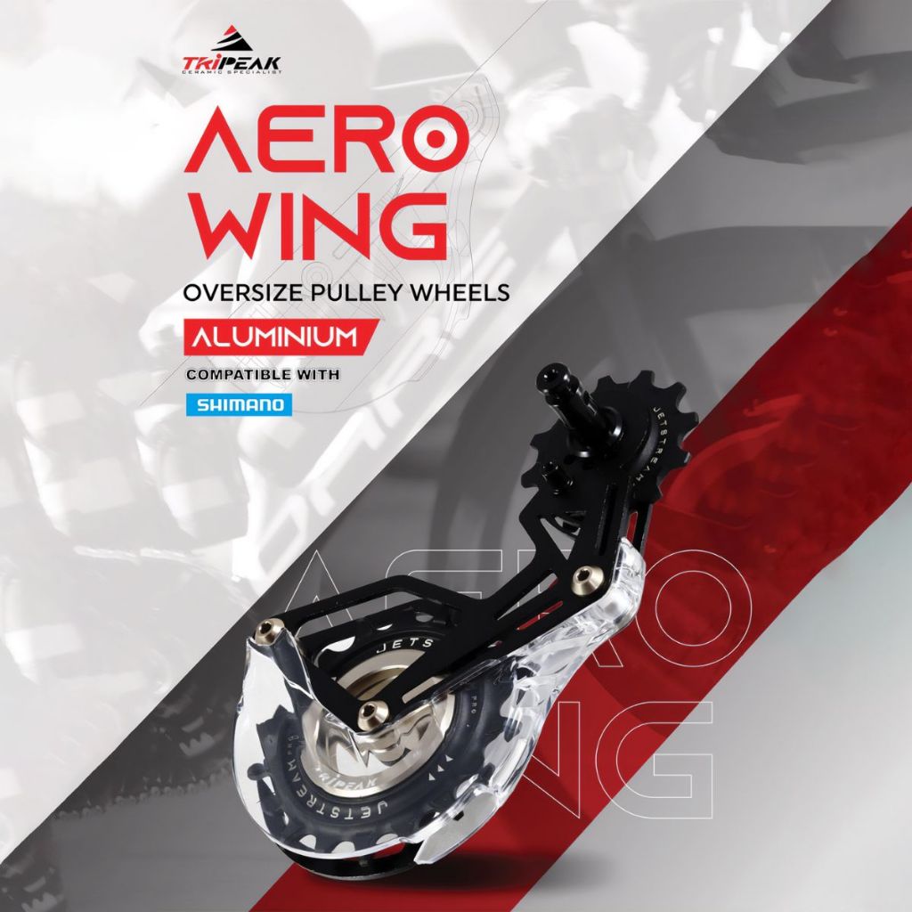 [AERO WING - ALUMINIUM] ชุดรอกพร้อมขาตีนผีอลูมิเนียม Tripeak - AERO ...