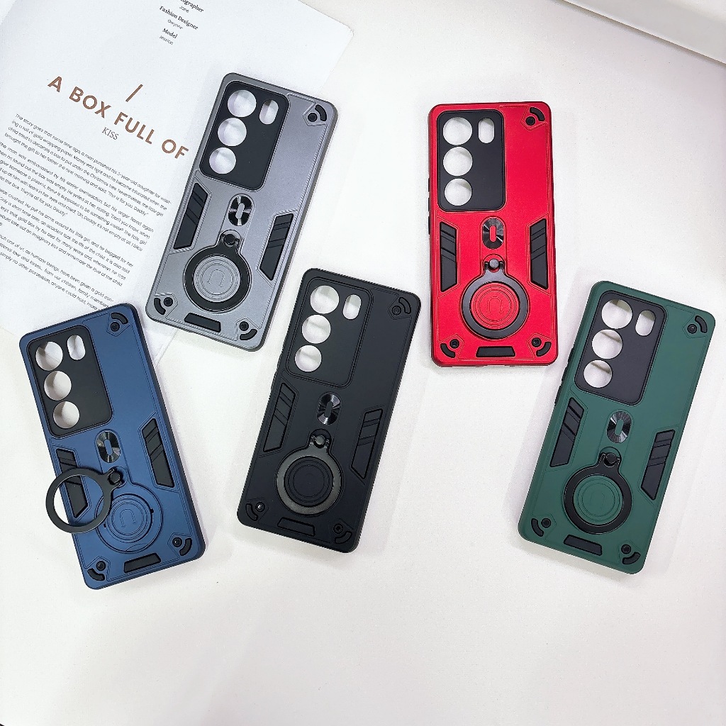 Vivo V29 5G CASE เคสกันกระแทก 2in1 พร้อมขาตั้ง งานหรู สำหรับรุ่น วีโว ...