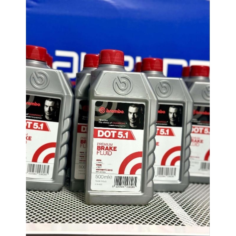 น้ำมันเบรค DOT5.1 BREMBO. 500mL | Shopee Thailand
