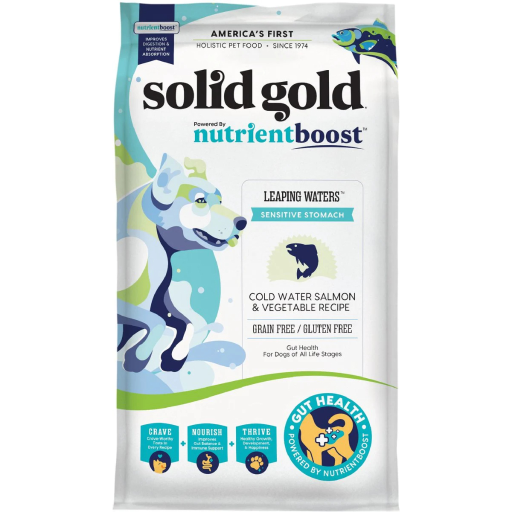 อาหารสุนัข Solid Gold Nutrient Boost Leaping Waters Cold Water Salmon 9.98 kg. | Shopee Thailand