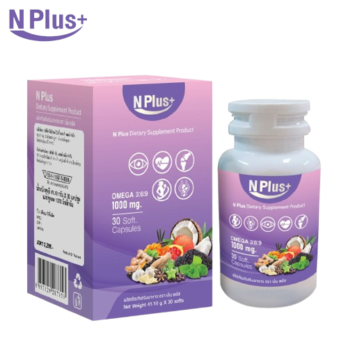 N Plus+ เอ็นพลัส อาหารเสริมบำรุงร่างกาย บำรุงเลือด บำรุงสายตา บำรุง ...