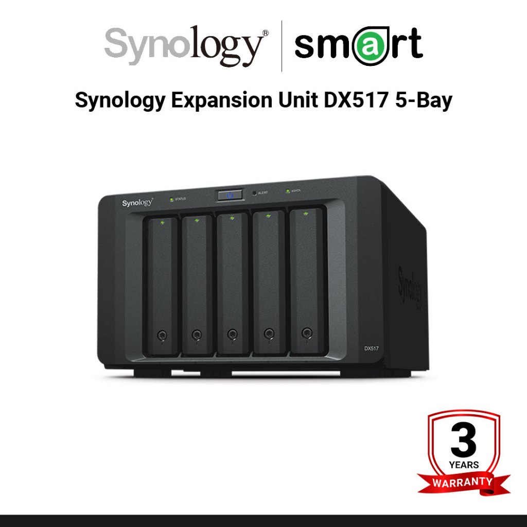 Synology DX517 5-bay SATA expansion unit | Shopee Thailand