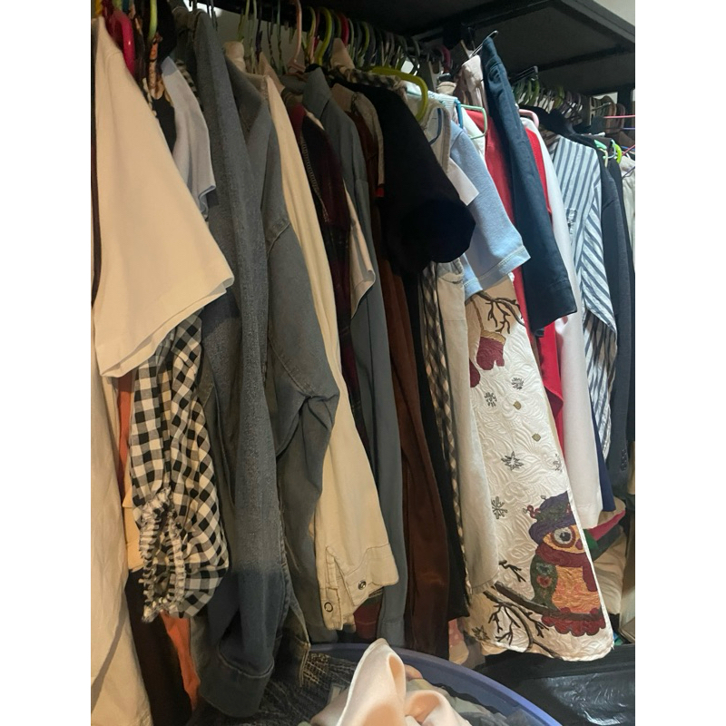 พร้อมส่ง เสื้อผ้ามือสอง 5ชุด คละกัน | Shopee Thailand