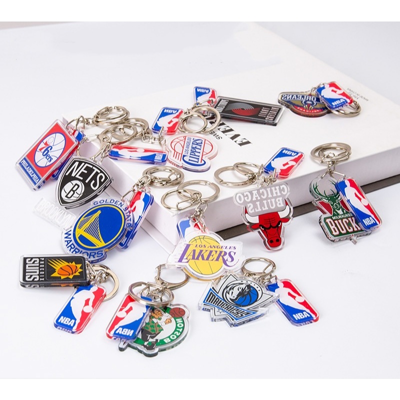 NBA Acrylic Keychain พวงกุญแจอะครีลิคลาย NBA | Shopee Thailand