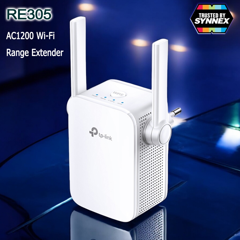 TP-Link RE305 V4.0 AC1200 WiFi Repeater อุปกรณ์ขยายสัญญาณ ( Wi-Fi Range ...