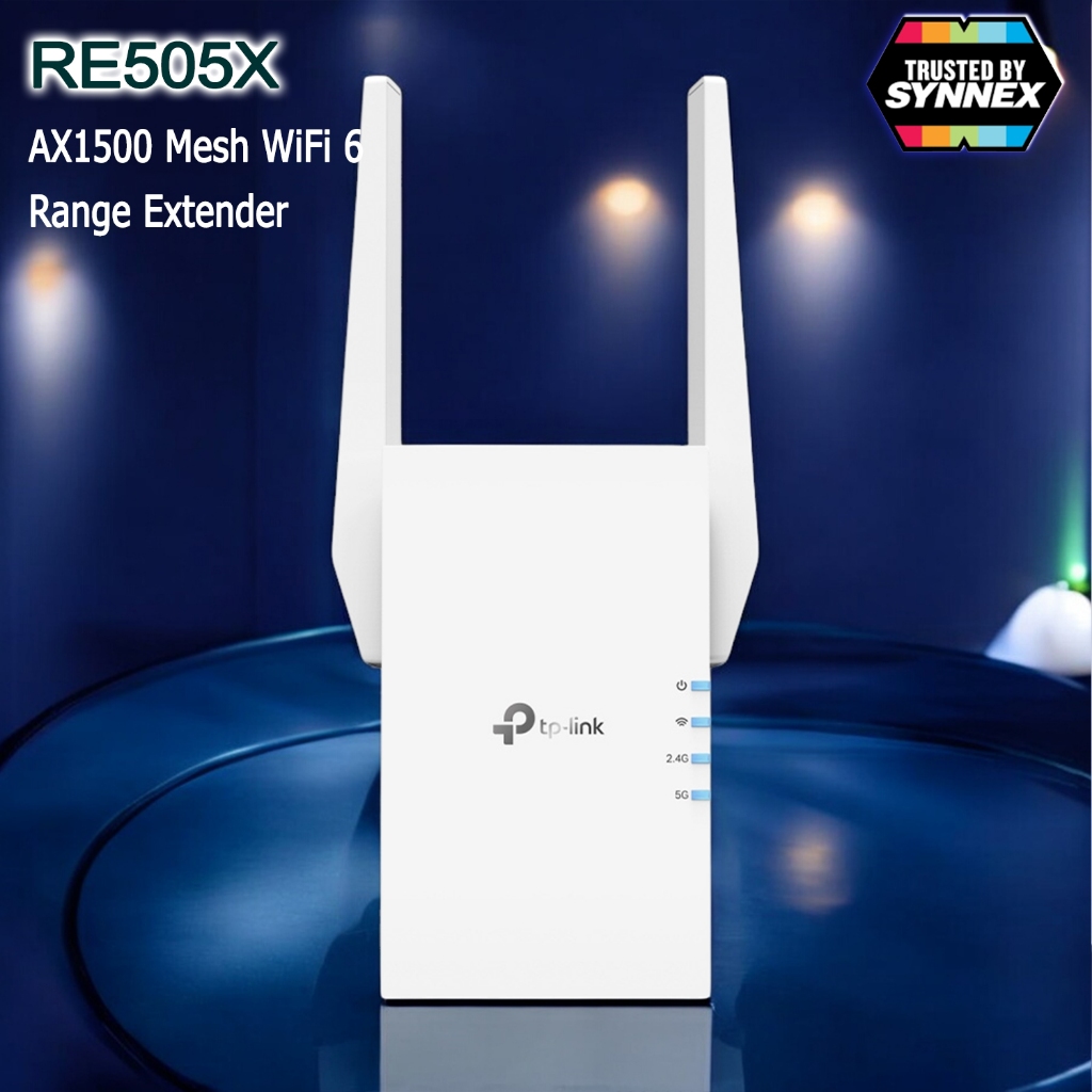 TP-Link RE505X AX1500 Wi-Fi Range Extender Wifi Amplifier Repeater ขยาย ...