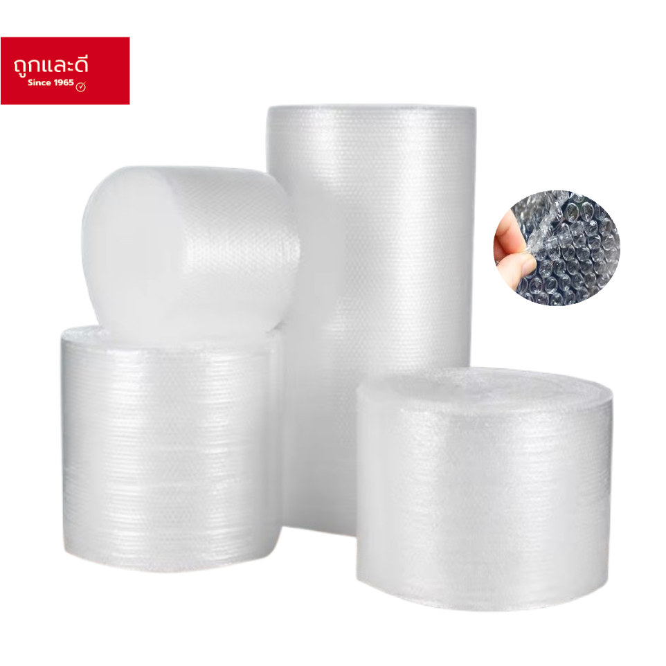 Took Lae Dee ส่งฟรี Airbubble แอร์บับเบิลกันกระแทก สีใส 65*100 เมตร 40 ...