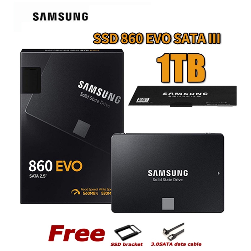 860/870 EVO 250GB 500GB 1TB SSD Internal Solid State Disk Hard Drive ...