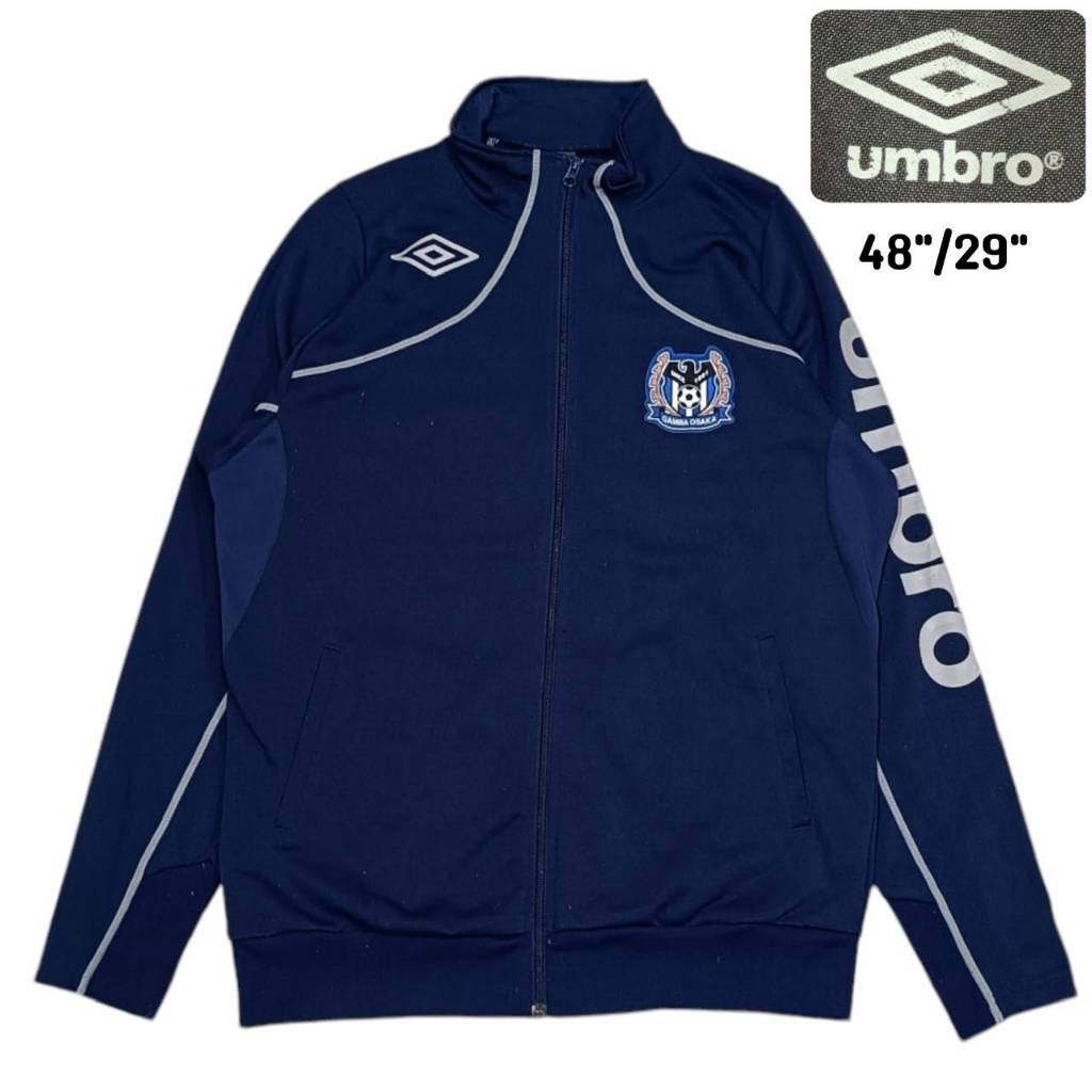 UMBRO GAMBA OSAKA JACKET เสื้อแจ็คเกตวอร์ม อัมโบร กัมบะ โอซาก้า สีกรม ...