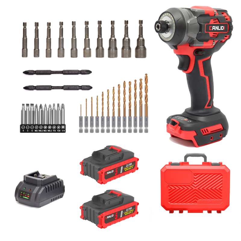 🔥ในสต็อก🔥CANLIDI 21V CID-400-S Brushless สว่านไฟฟ้า 400NM มินิไขควงไร้ ...