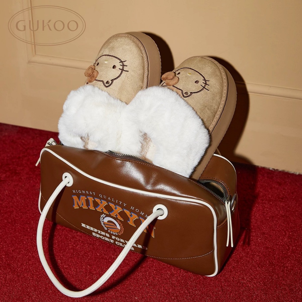 (Preorder) รองเท้าสลิปเปอร์ Gukoo x Hello Kitty Slipper #02 | Shopee ...