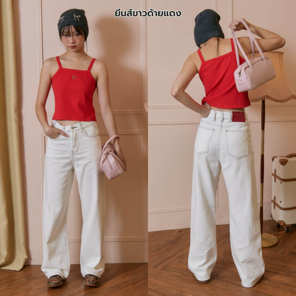 Bemingjeans003(XS-4XL) - Beming Straight Cut Jeans ขากระบอกกลางทรงตรง | Shopee Thailand