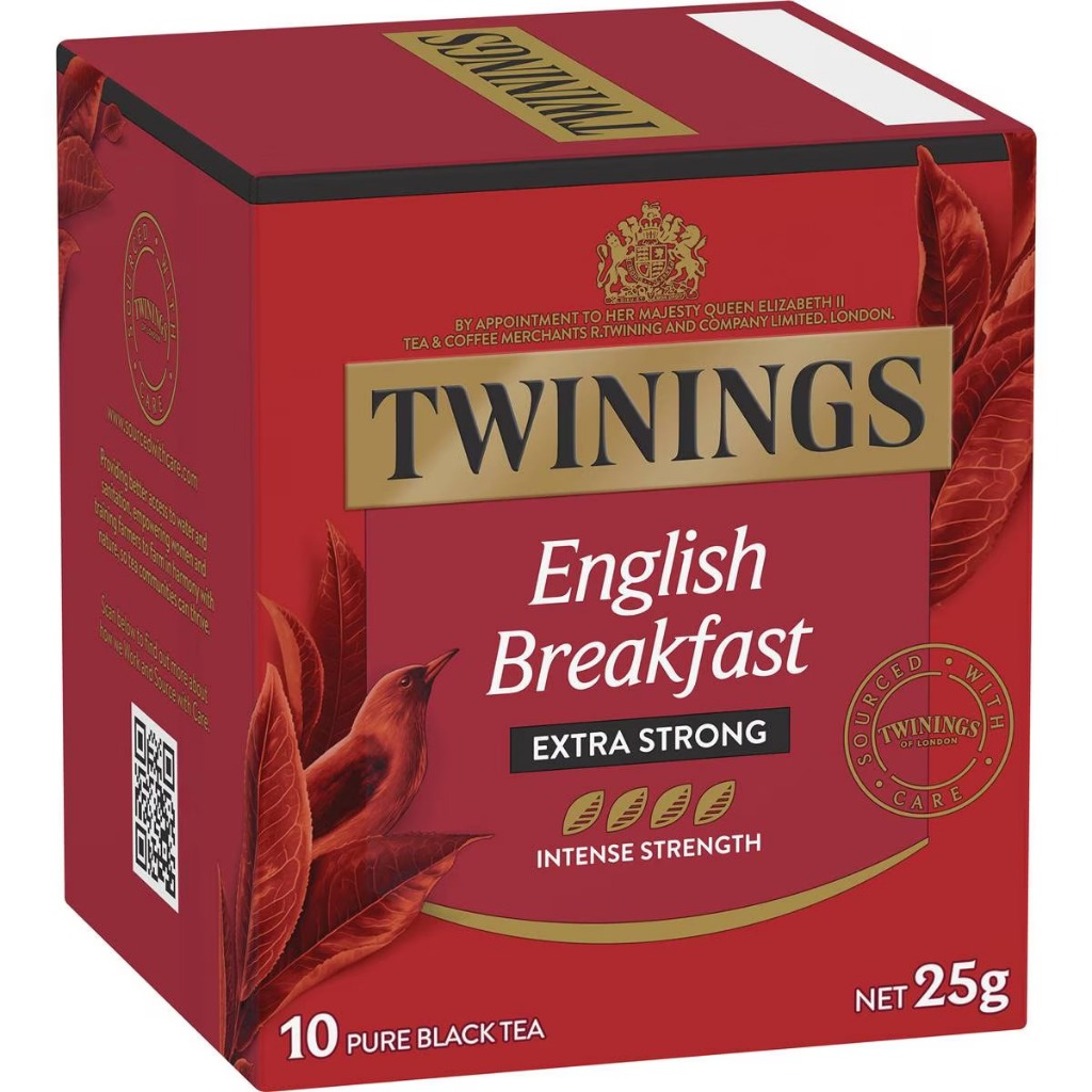 Twinings English Breakfast Extra Strong Tea Bags 10 Pack/ ชาทไวนิงส์ ...