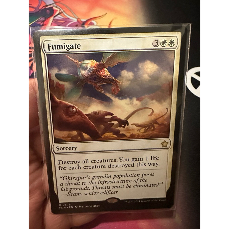 Fumigate การ์ด Magic The Gathering ของแท้ จากชุด Foundations | Shopee ...