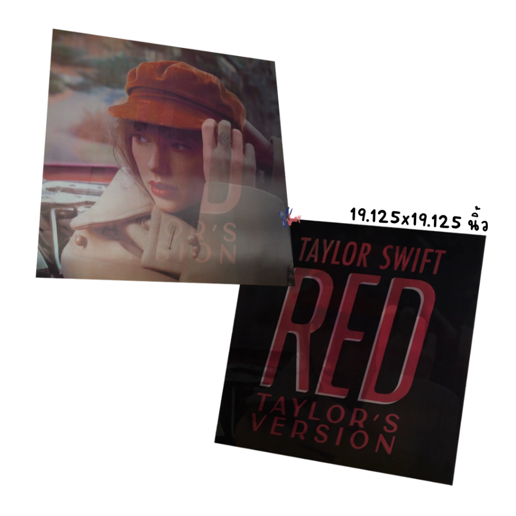 (พร้อมส่ง) Taylor Swift - Red (Taylor's Version) โปสเตอร์ Lenticular 3D Poster | Shopee Thailand