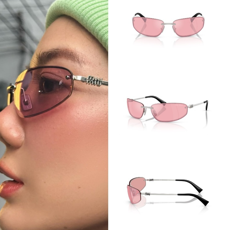 แว่นกันแดด Miu Miu รุ่นA50S ของแท้100% รับประกันศูนย์2ปี | Shopee Thailand