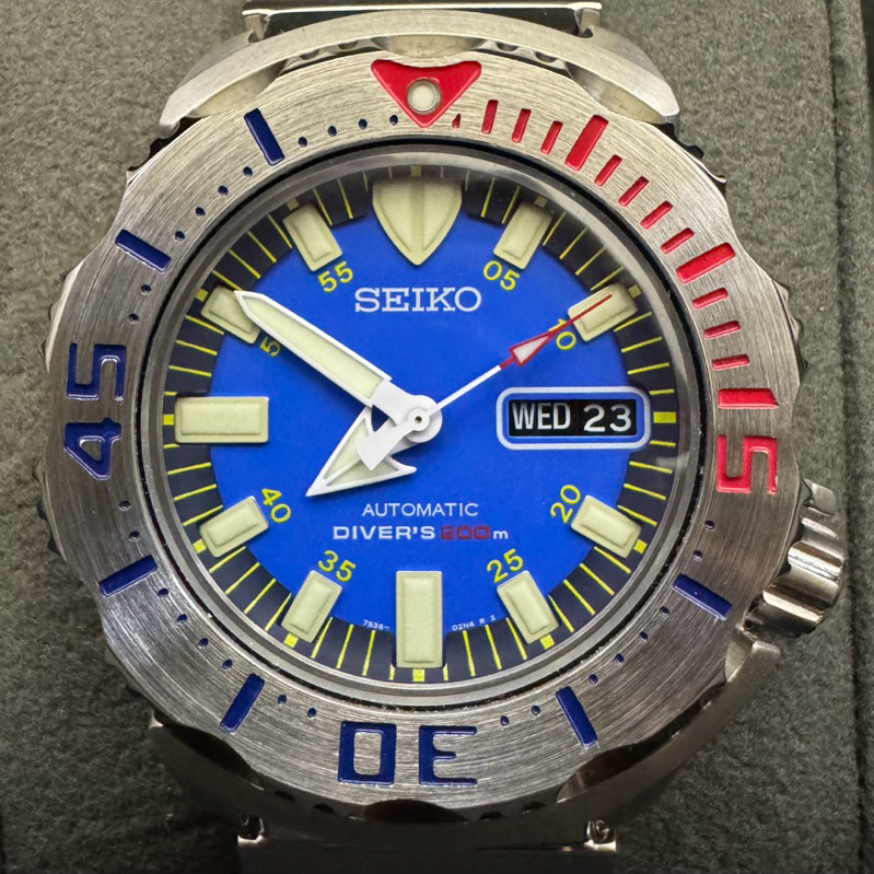 Seiko Blue Monster Limited Edition SKZ213K1 | Shopee Thailand
