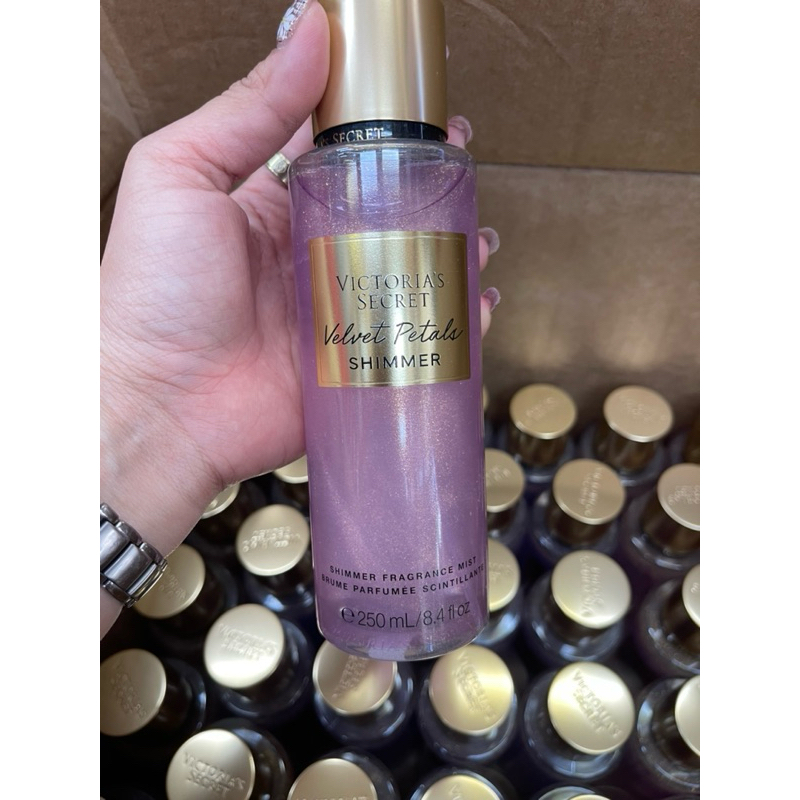 Victoria's Secret Velvet Petals shimmer Fragrance Mist 250 ml. ของแท้ ...