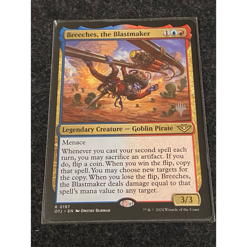 [MTG][OTJ] Promo Pack: Breeches, the Blastmaker (Promo Pack) การ์ดแท้ ...