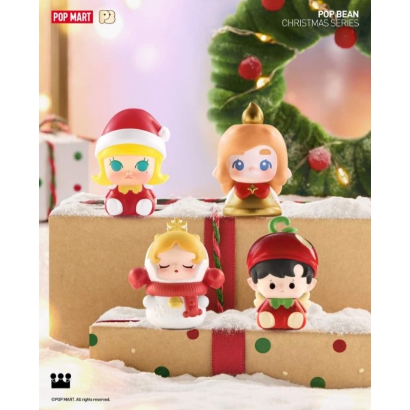 [พร้อมส่งจาก🇨🇷] Pop bean Christmas series × Pop mart แท้ 💯💯 | Shopee ...