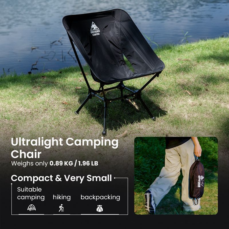 onetigris Dipper Ultralight Camping Chair เก้าอี้พกพาน้ำหนักเบาเพียง900 ...