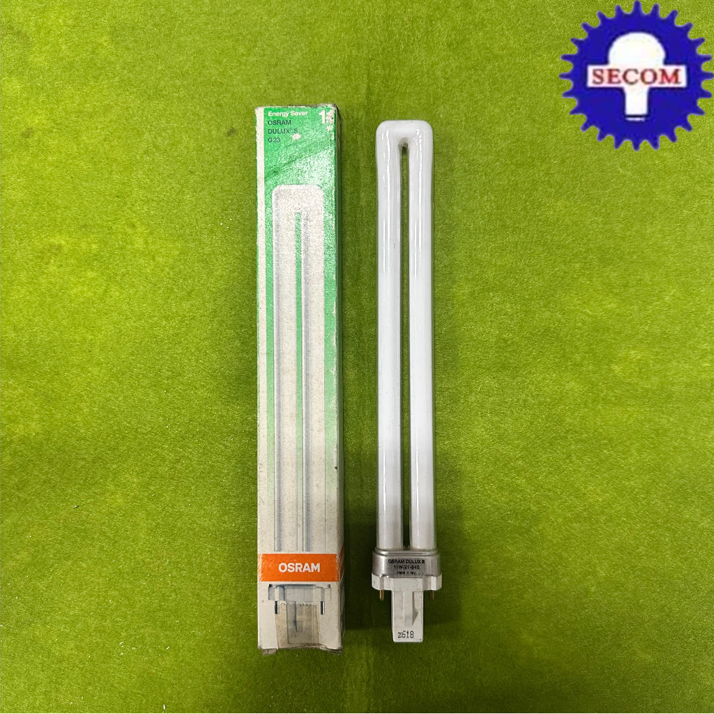 Osram หลอดตะเกียบ DULUX S 11W ขั้ว G23 แสงคูลไวท์/วอร์มไวท์ Cool white ...