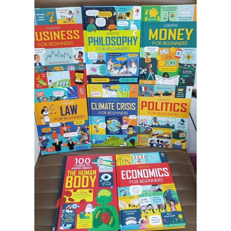 Usborne for Beginners Age 6+: Philosophy, Economic, Money, Business ...