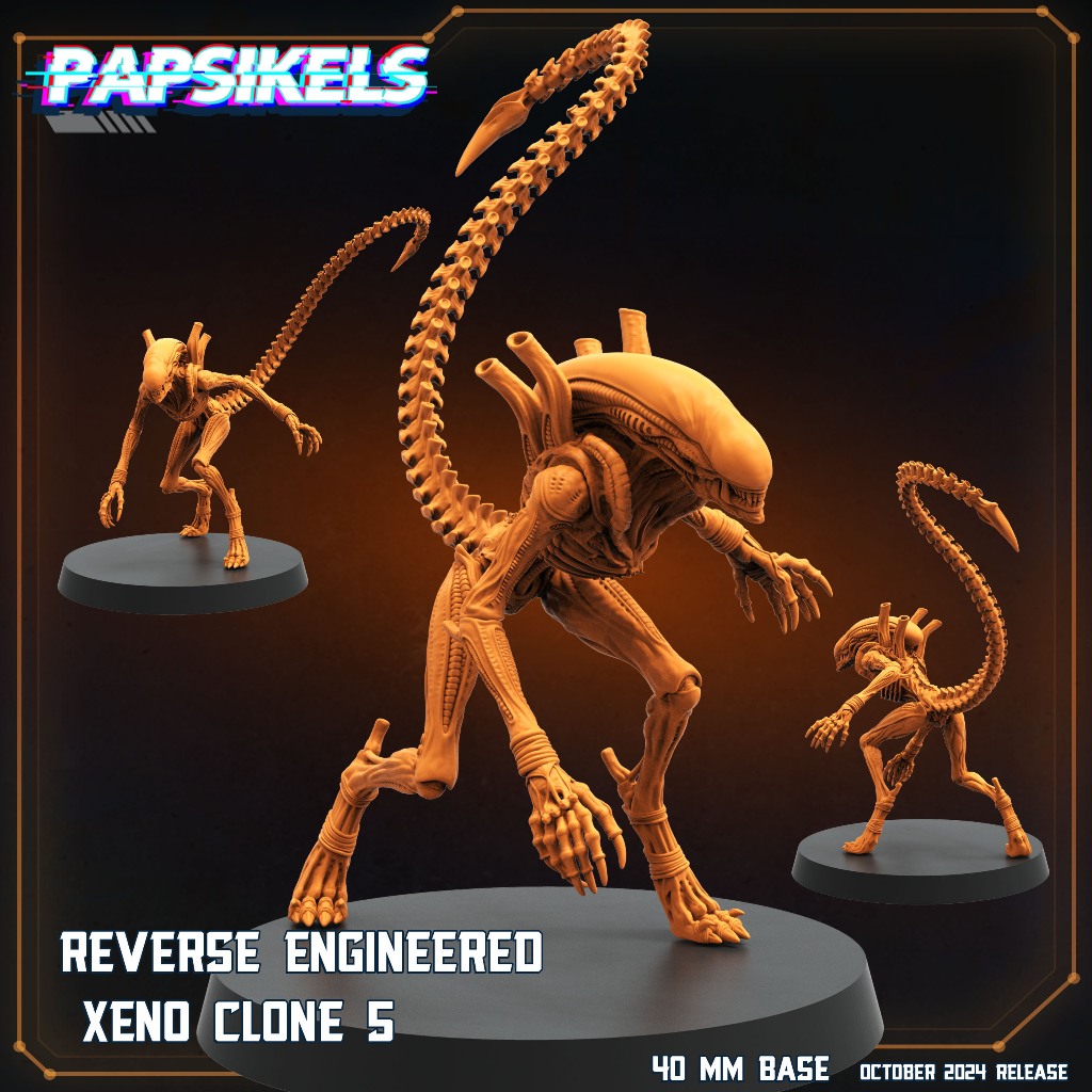 Reverse Engineered Xeno Clone [5] - Xeno Wars - Monstrosity Xenomorph ...