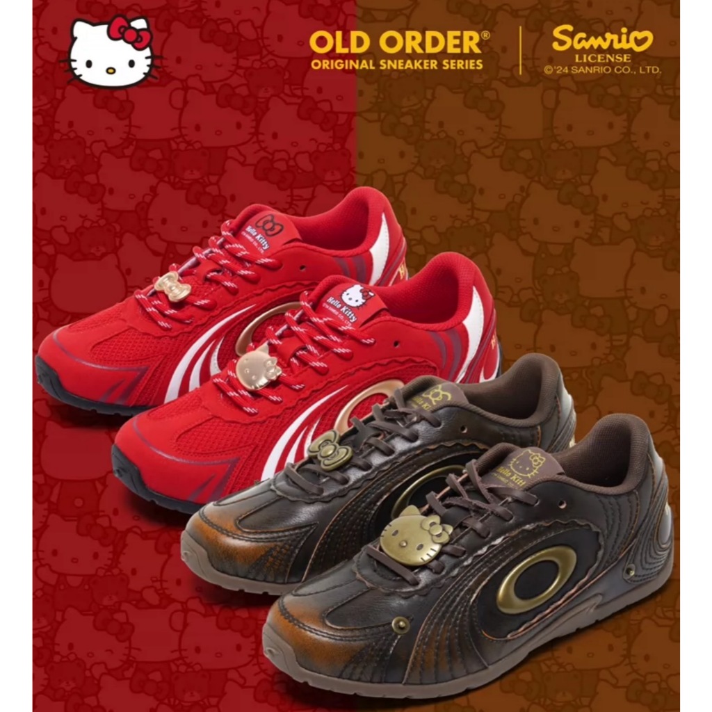 พรีออเดอร์ Old Order x Sanrio รุ่น Hello Kitty แบรนด์แท้ 100% | Shopee ...