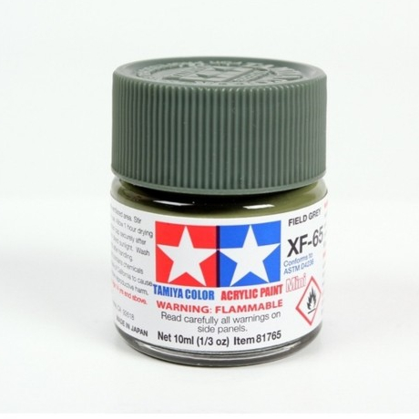Tamiya Acrylic XF-65 Field Grey | Shopee Thailand