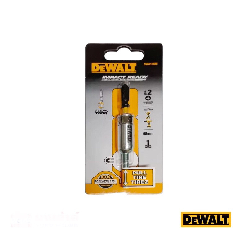DEWALT ดอกไขควง รุ่น DWA13MS (63mm PH2) พร้อมแม่เหล็ก | Shopee Thailand