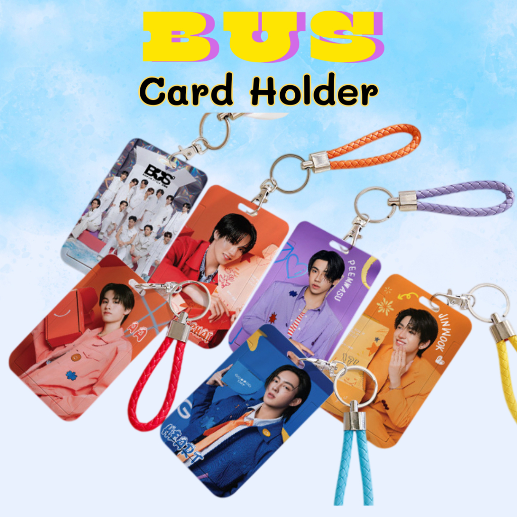 พร้อมส่ง BUS 12 Member Card Holder พลาสติกแข็ง ABS ขนาด 7x11 cm x 0.2 ...