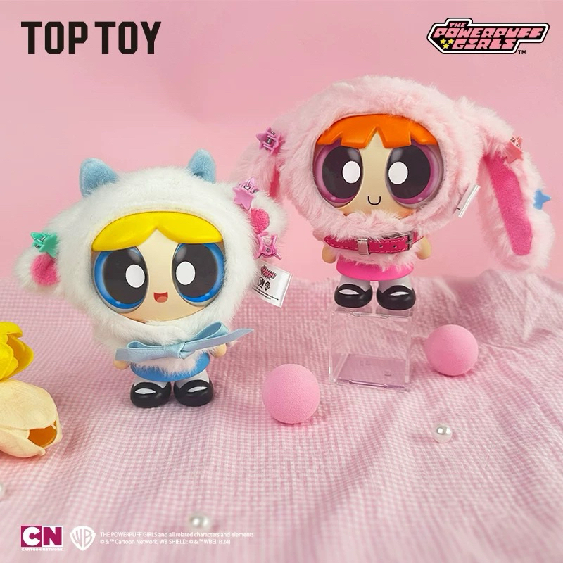 พร้อมส่งจาก🇹🇭 [จุ่มลุ้นซี / ยกเซต] TOPTOY Powerpuff Girls Animal Cape ...