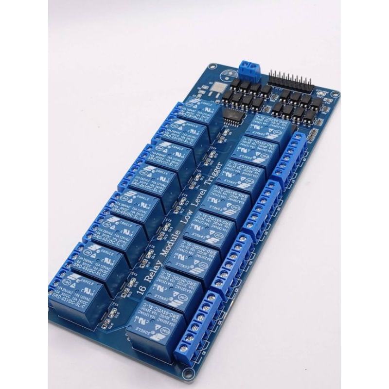 สั่งเลย! Relay Module บอร์ดรีเลย์ 16CH. 12,24,5v บอร์ดรีเลย์ 16ช่อง ...
