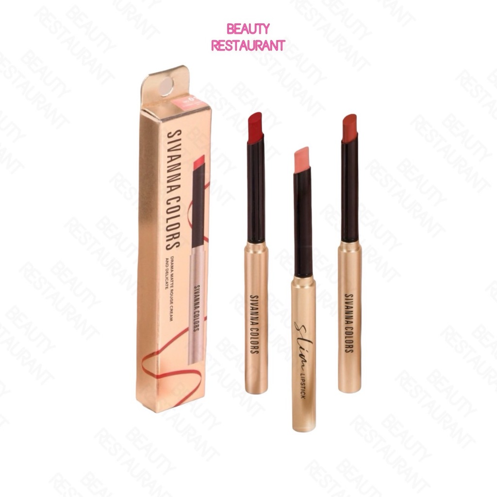 Sivanna Colors Drama Matte Rouge Cream And Delicate #HF5114 ซีเวนน่า ...