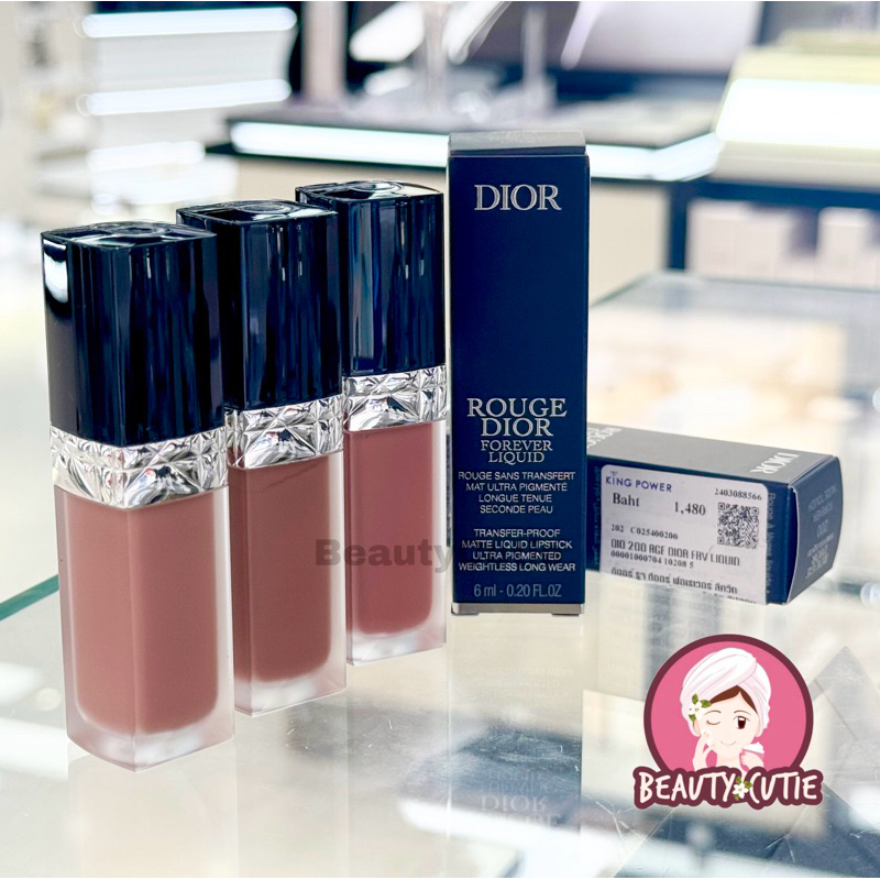🌟Dior Rouge Dior Forever Liquid 6 ml. ผลิตปี 2023🌟ป้ายคิง แท้💯 จาก King ...