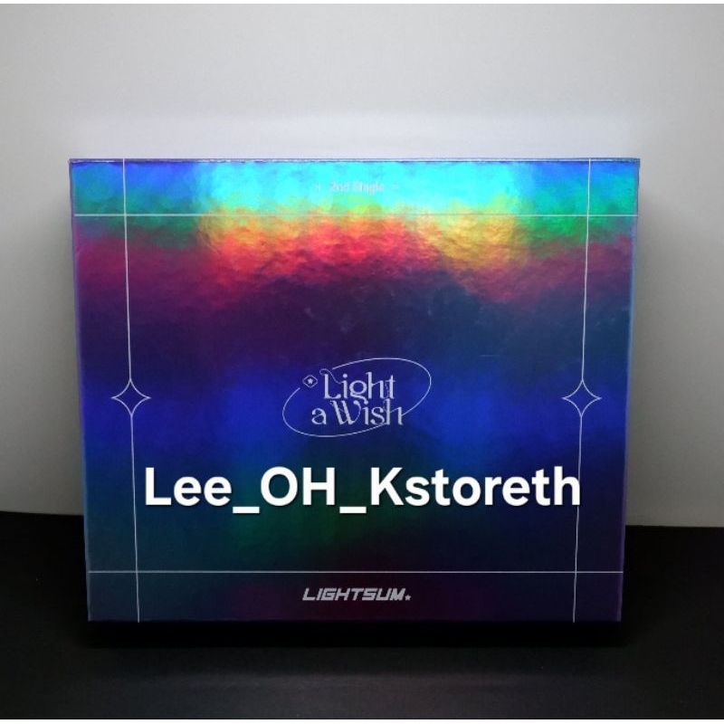 [K-POP] อัลบั้มวง LIGHTSUM - the 2nd single album " Light a wish ...