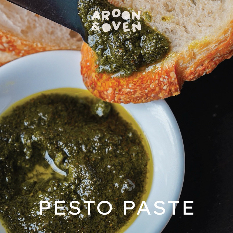 pesto paste ซอสเพสโต้ ทานคู่ขนมปัง (มีรสชีส่งและวีแกน) สินค้าจัดส่งหลัง ...