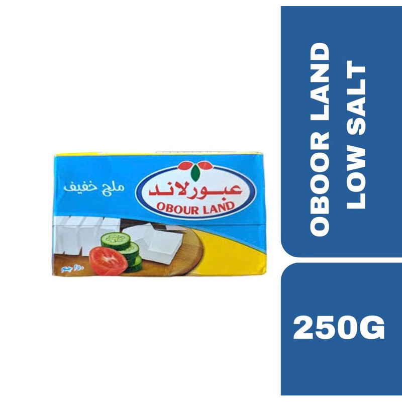 Obour Land Feta Cheese Low Salt 250g(exp.08/12/2024)++โอโบว แลนด์ เฟต้าชีส เกลือต่ำ 250กรัม ...