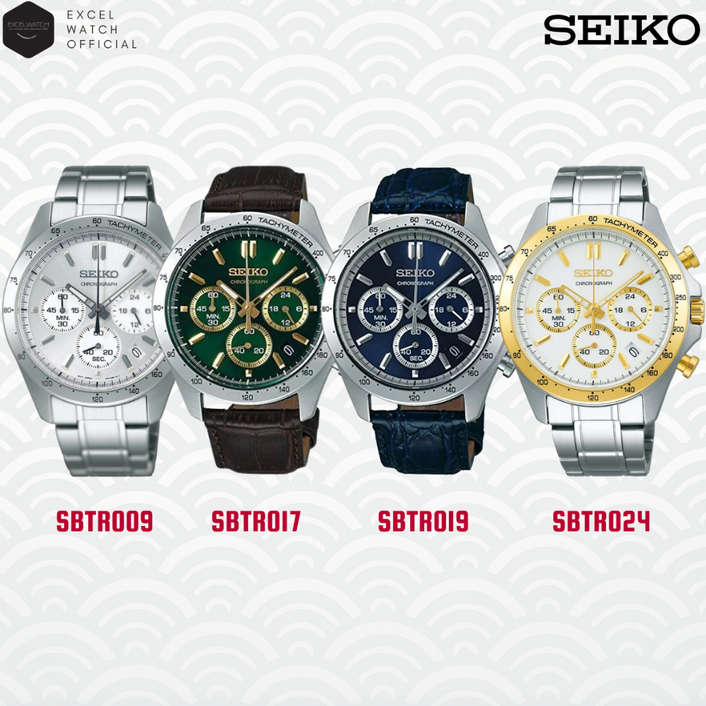 [ Excel Watch ] นาฬิกาข้อมือ Seiko Spirit Chronograph Collection รุ่น ...