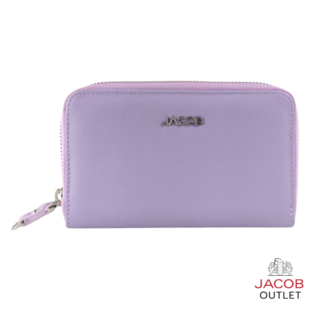 JACOB กระเป๋าสตางค์สีพาสเทลมีซิปรอบ - รุ่น 62971 | Shopee Thailand