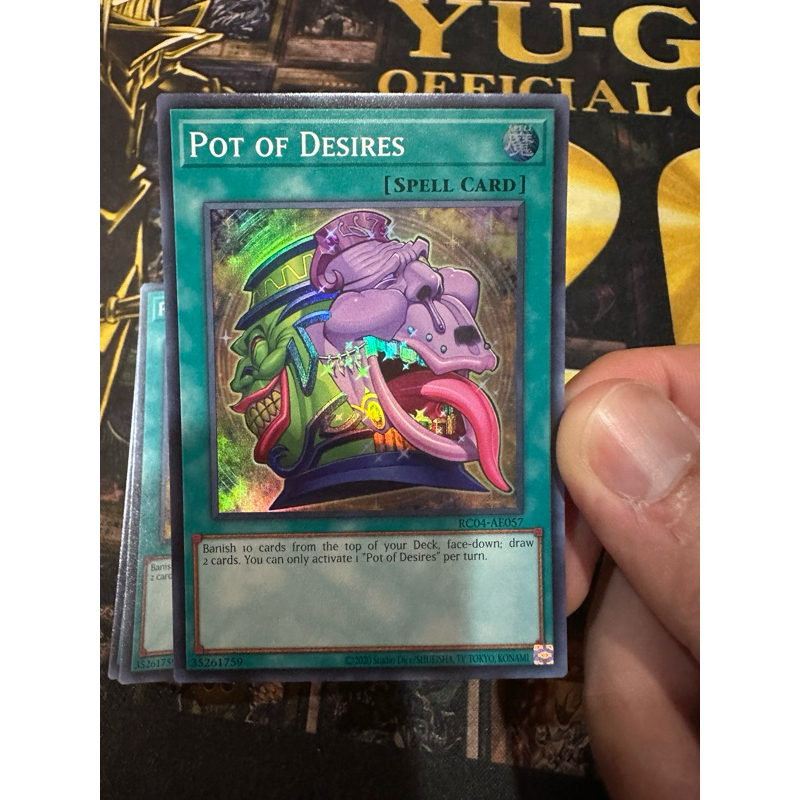 RC04-AE057 Pot of Desires Super rare (Asia English) | Shopee Thailand