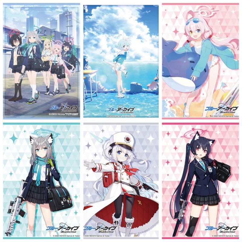 สลีฟบลูอาร์ไคฟ์ Bushiroad Sleeve Blue Archive BA " Hoshino / Shiroko ...