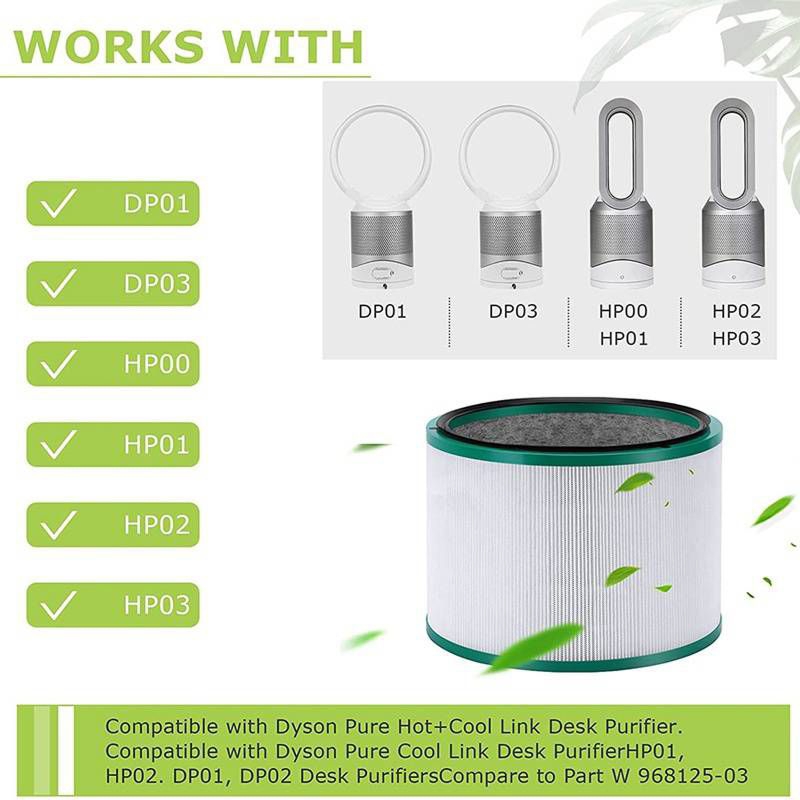ไส้กรองอากาศfor DYSON DP01,DP03,HP00,HP01,HP02,HP03 | Shopee Thailand