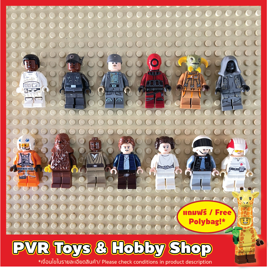 USED มือสอง LEGO® Minifigures Star Wars cmf Set6 เลโก้ มินิฟิกเกอร์ ...