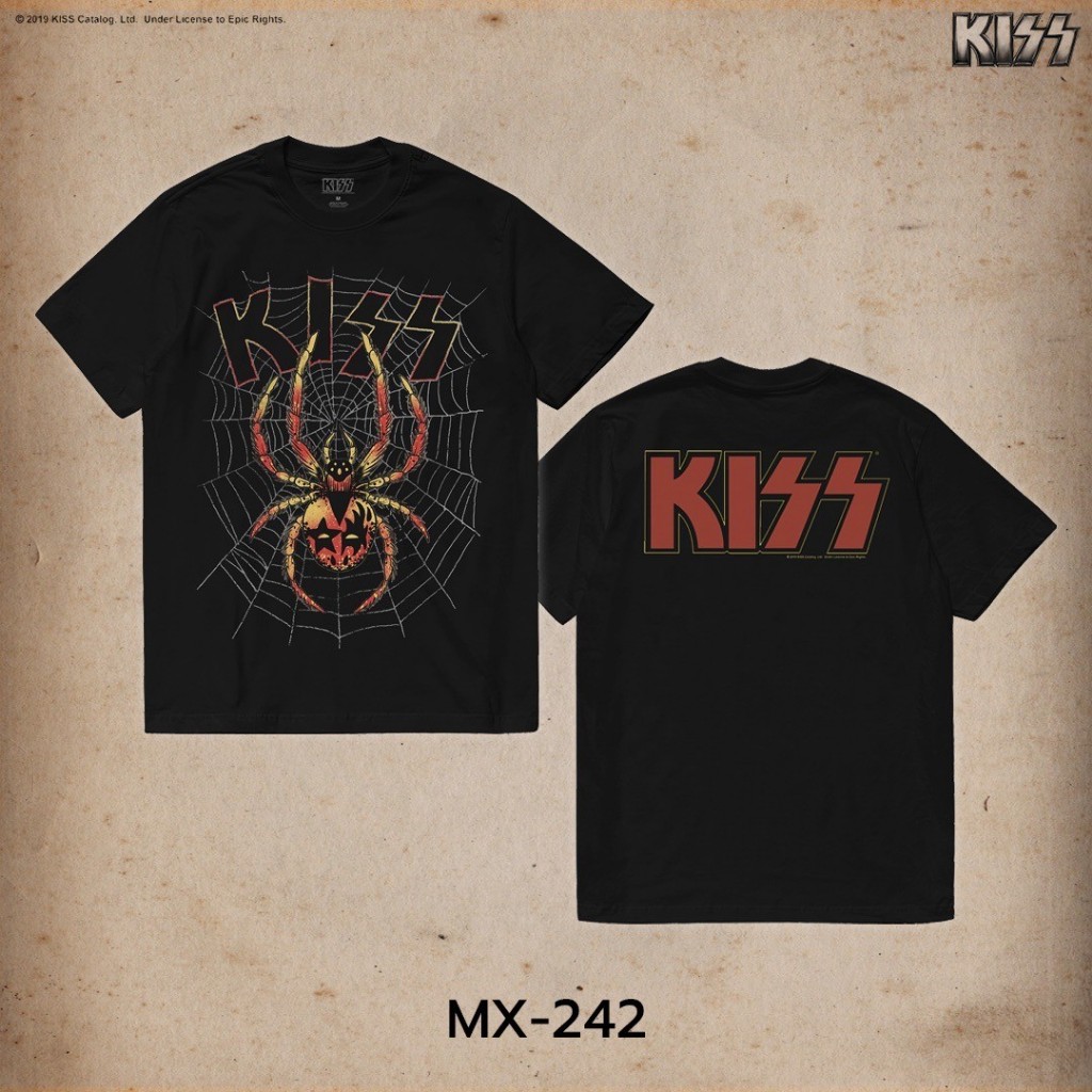 Power 7 Shop เสื้อยืดวง คิส ลิขสิทธ์แท้ KISS T-SHIRTS (MX-242) | Shopee Thailand