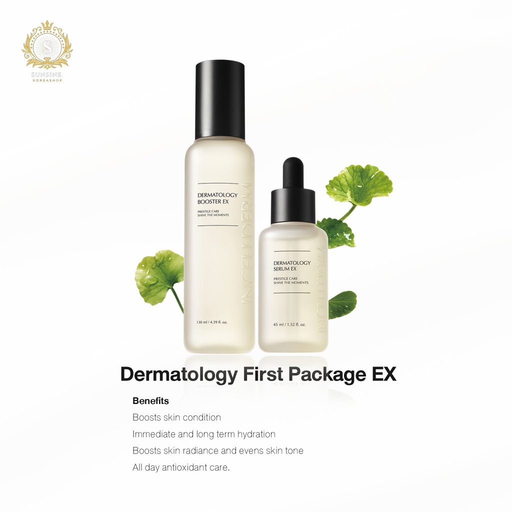 Dermatology First Package EX EX: Booster 120 มล. และเซรั่ม 45 มล. ...