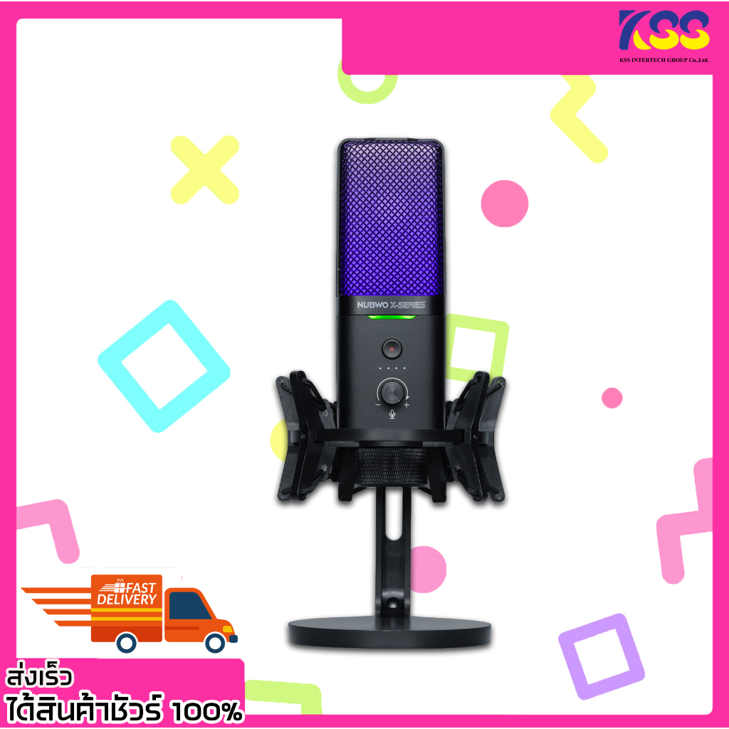 NUBWO X701 HATHOR Wireless Condenser Microphone ไมโครโฟนไร้สาย ...